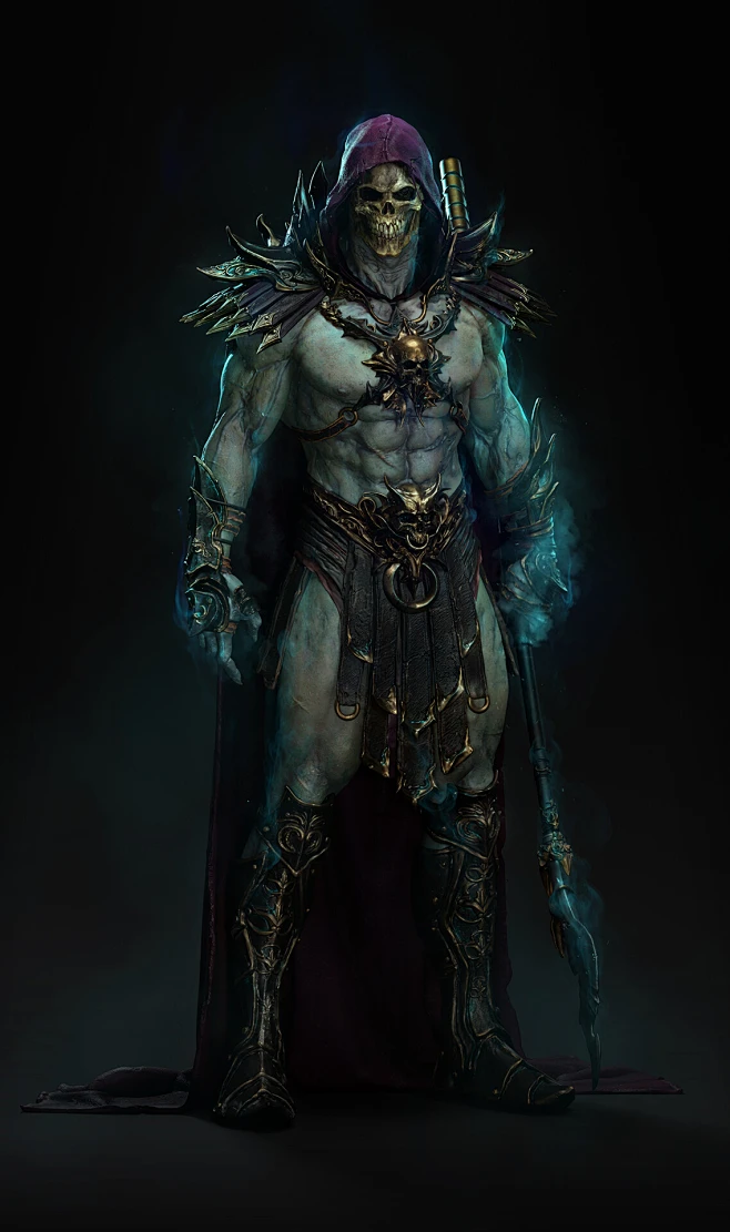 Skeletor - The Dark Lord, André Castro : Fanart I did in freetime ...