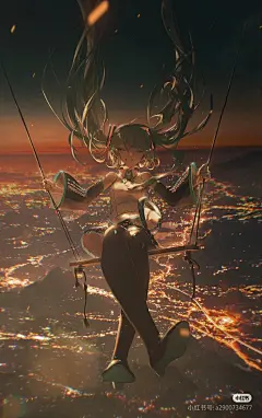 初音未来·Rella新绘｜4K - 小红书-花瓣网