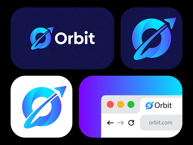 Orbit, tech, app, logo, design by Fahim Khan | Brand Designer on ...