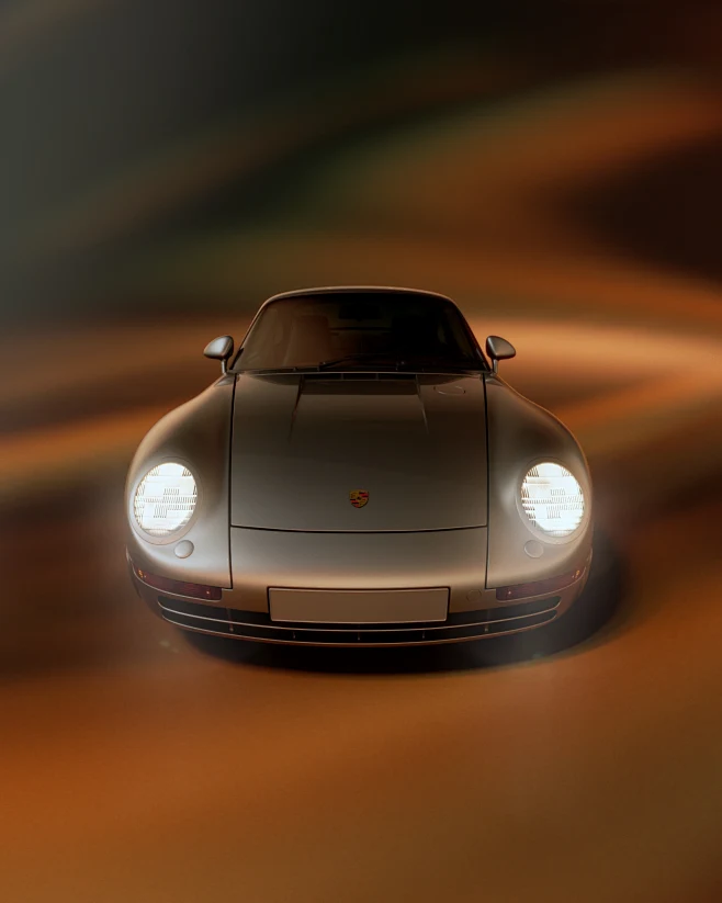 Porsche 959 - CGI :: Behance-花瓣网
