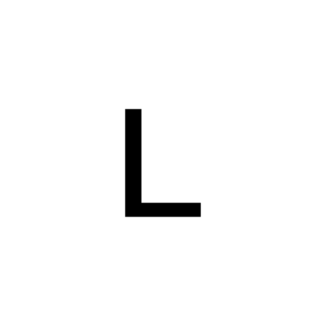 字母L