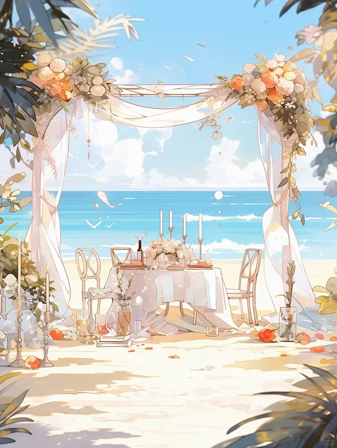 挑战100天学Ai之Day16-婚礼现场布景 - 小红书