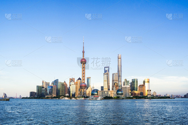 都市风景,上海,黄浦江,黄浦区,陆家嘴,浦东,天空,未来,水平画幅,无人