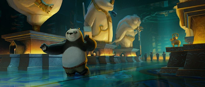 Kung Fu Panda 4 - Color Keys | Visual Development-花瓣网