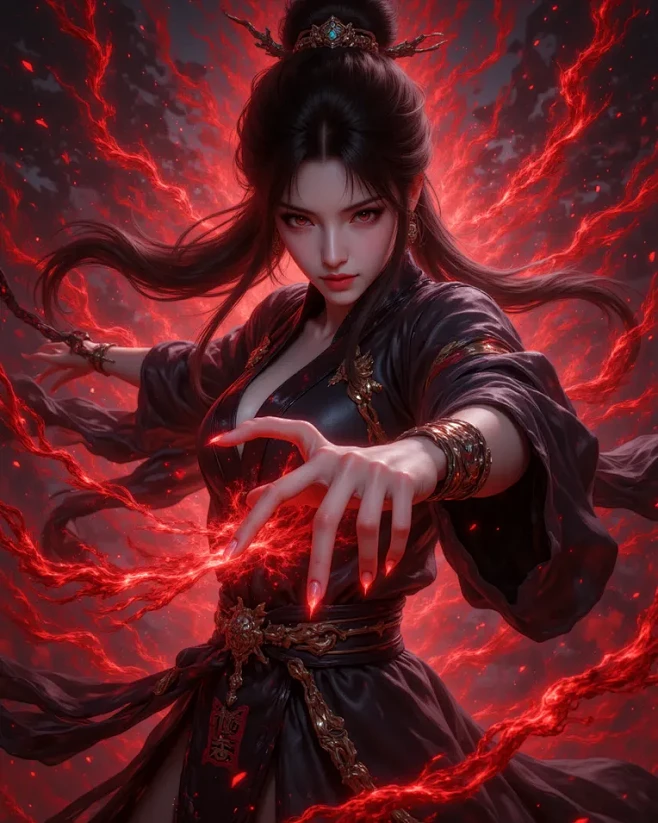 F.1 国风原画 | CG | 游戏场景 | 小说插画-LoRA-香蕉你个不拿拿_绘梦星创-LiblibAI-花瓣网