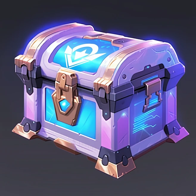 ciweituzi_A_treasure_chest_game_ICONS_realistic_style_sci-fi_th ...