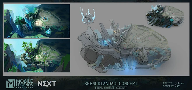 Mobile Legends: Bang Bang map art design-花瓣网