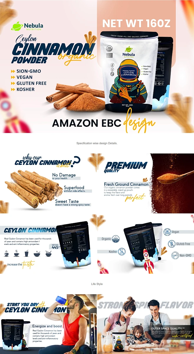 Amazon Product Infographic Design | Amazon EBC :: Behance-花瓣网