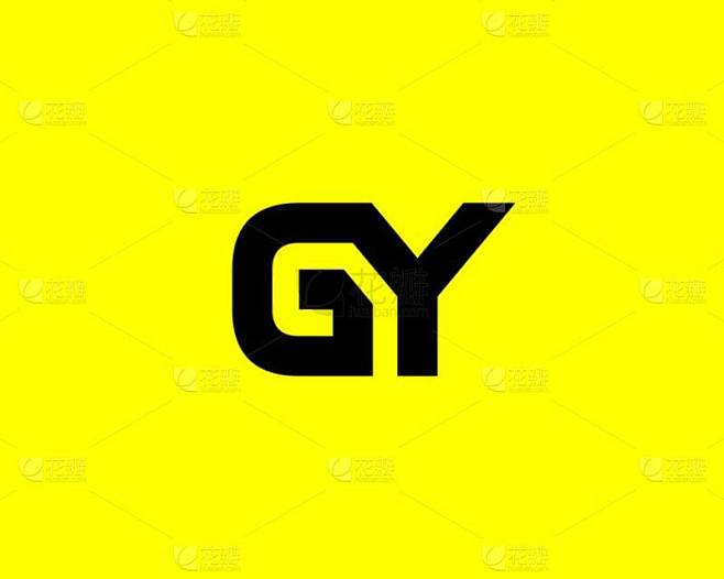 GY YG字母LOGO设计VECTOR TEMPLATE 。GY YG LOGO设计图. GY YG字母LOGO设计VECTOR TEMPLATE 。GY YG LOGO设计图.