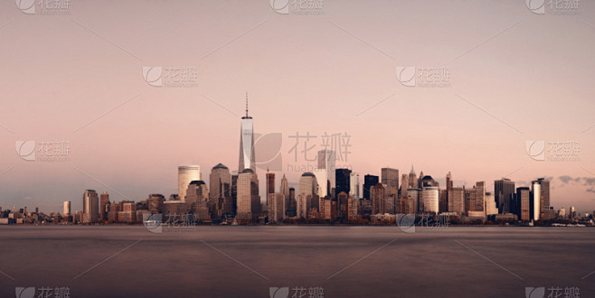 纽约,城市天际线,美国中大西洋地区,美国,水平画幅,建筑,无人,全景,户外,城市