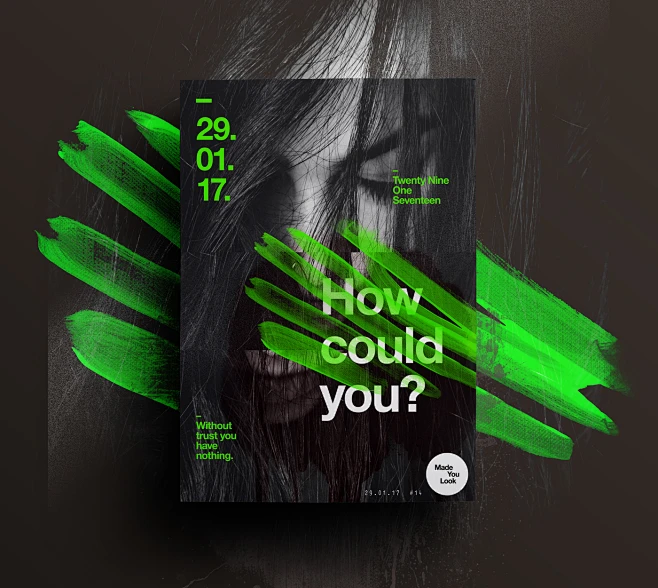 Made You Look | Poster Collection 2017 : Made You Look --01--A self ...