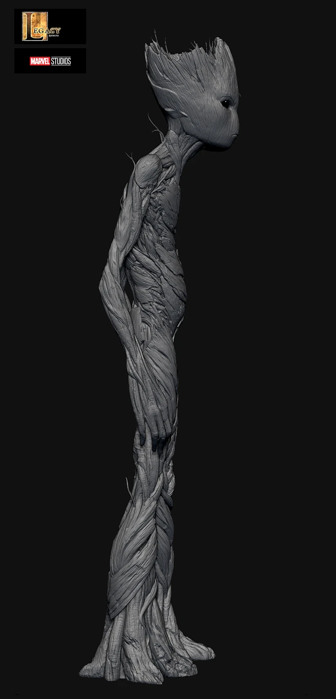 Teen Groot - Avengers Infinity War, hannah kang-花瓣网