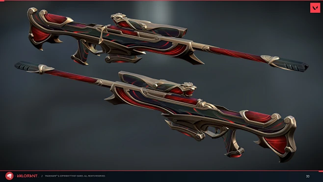 Valorant Tigris Skin-花瓣网