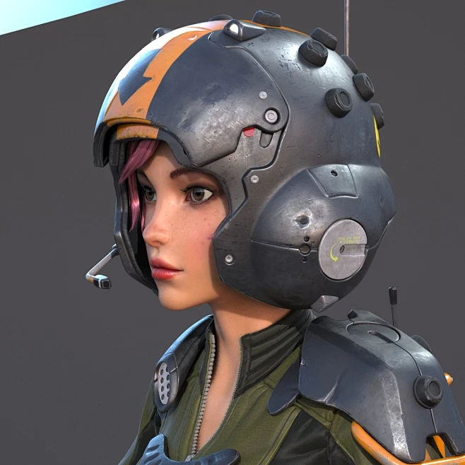 ATLAS REACTOR "Zuki", Jesse Sandifer : This was my last character I ...