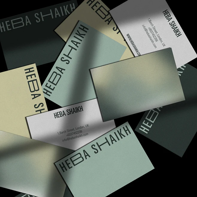 Heba Shaikh || Brand Identity : Brand identity for Heba Shaikh, a new clothing brand based in ...