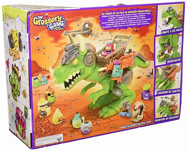 Amazon.com: The Grossery Gang Time Wars Chomp 'n' Chew Trash-O-Saur ...