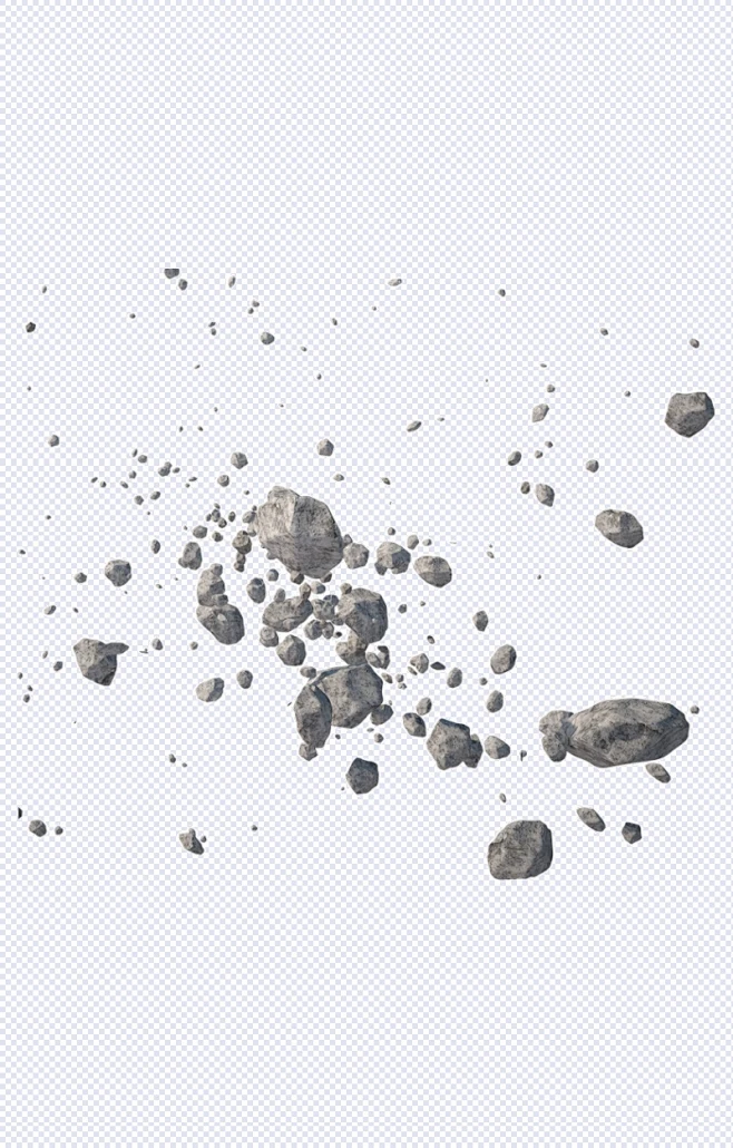 飞溅石子|碎石,炸裂,溅落,喷溅石块,其他,漂浮元素,喷溅,石子,灰色,石块,碎片,装饰,氛围,设计元素,喷溅石头,飞溅的石头,效果元素-花瓣网