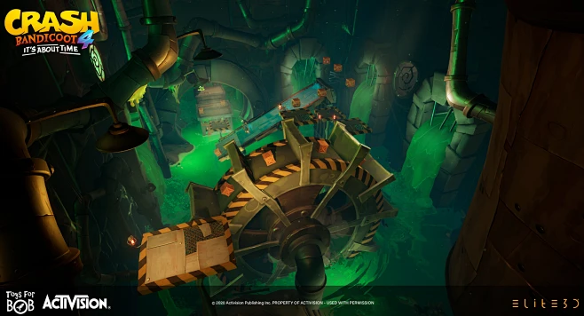 Crash Bandicoot 4 Toxic Tunnels Bart De Vries It S Been Amazing