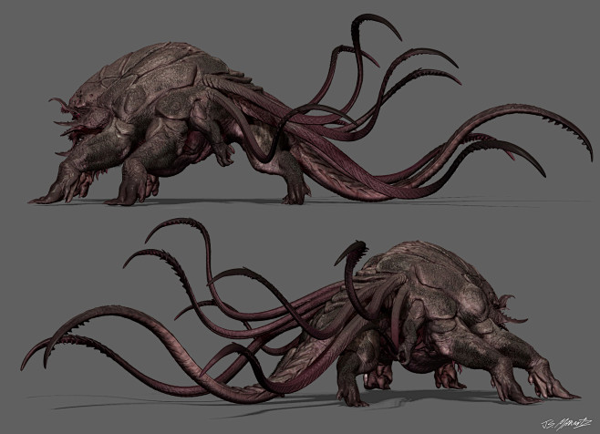 Abilisk Concept Art Guardians of the Galaxy vol2 (2)