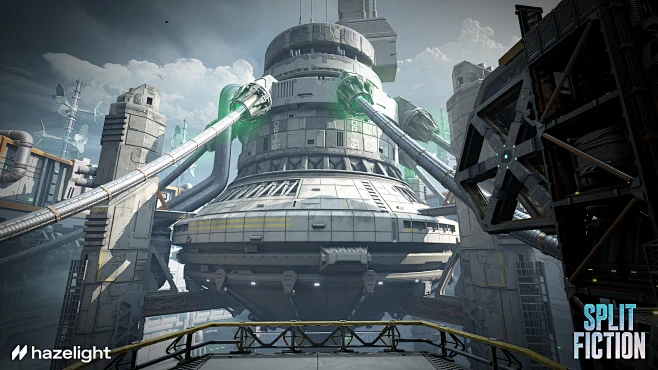 Hazelight Studios Split Fiction Art Blast - ArtStation Magazine-花瓣网