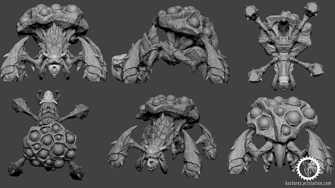 Starcraft2 - Swarm Host (4)-花瓣网