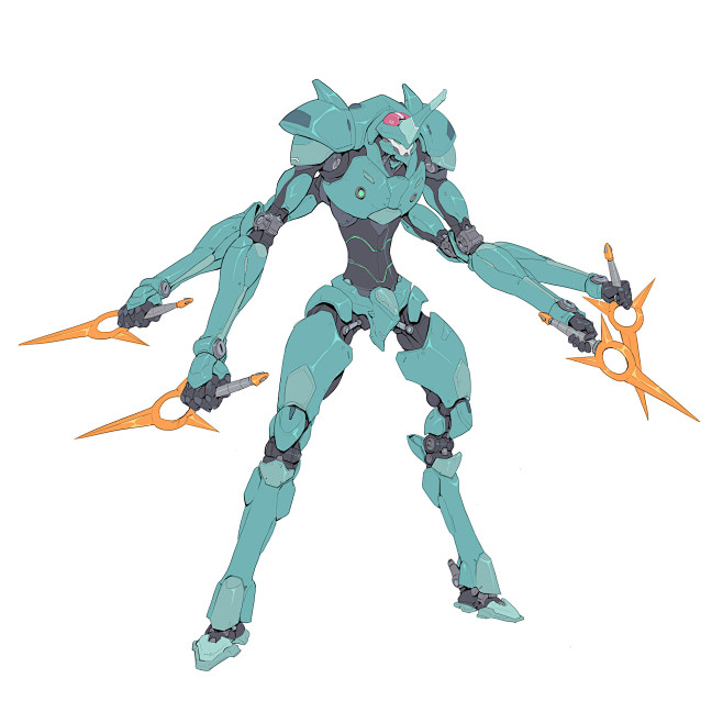 Dark Matter | Mechs, Jordy Knoop : Artwork done for the successfully ...