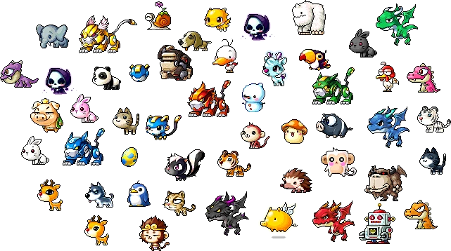 MapleStory Pets-花瓣网