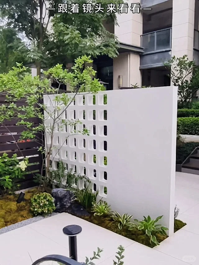 庭院空心砖景墙 - 小红书搜索-花瓣网