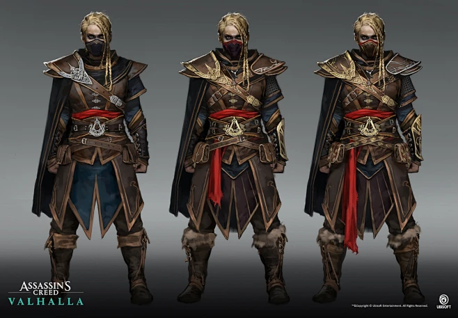Assassin's Creed Valhalla - Eivor assassin outfit 1, Yelim Kim ...
