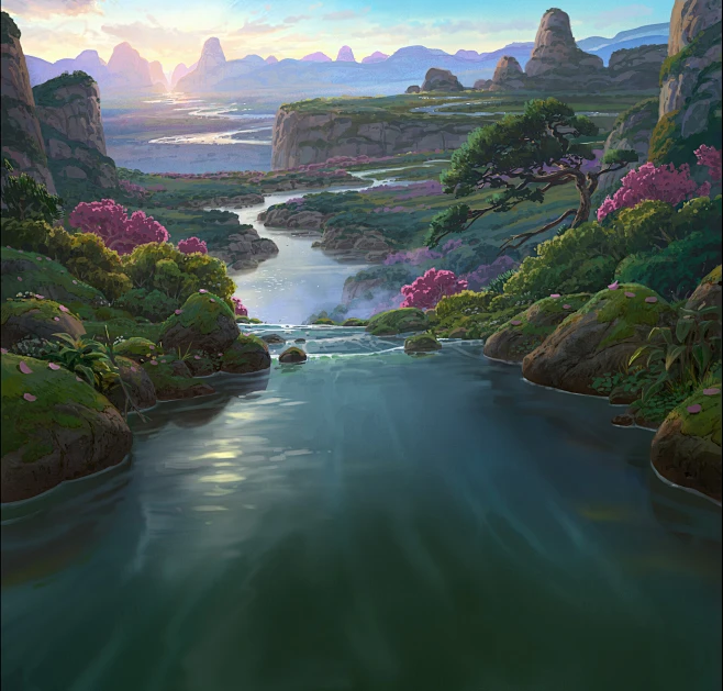League of Legends cinematic backgrounds-花瓣网
