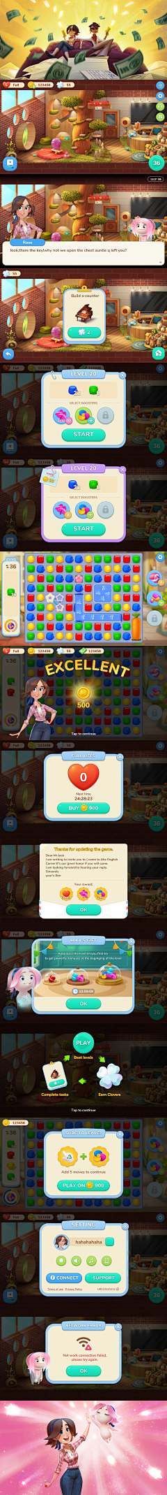 idle游戏-花瓣网|陪你做生活的设计师 | ui design user experience Interface art digital ...