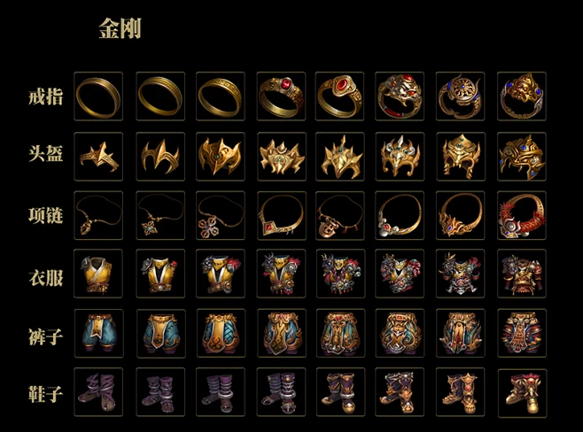 装备ICON展示 20130718-花瓣网