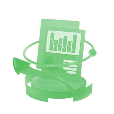 【米图网-52mitu.com】科技 Banner UI 数据 箭头 上升2.5D立体科技感微软风数据提升-花瓣网