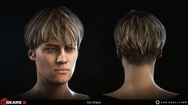 Terminator: Dark Fate Grace, Can Etiskol : I got to model the body ...