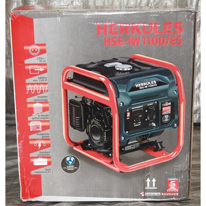Генераторы Hercules HSE-IW 1100/E5-花瓣网