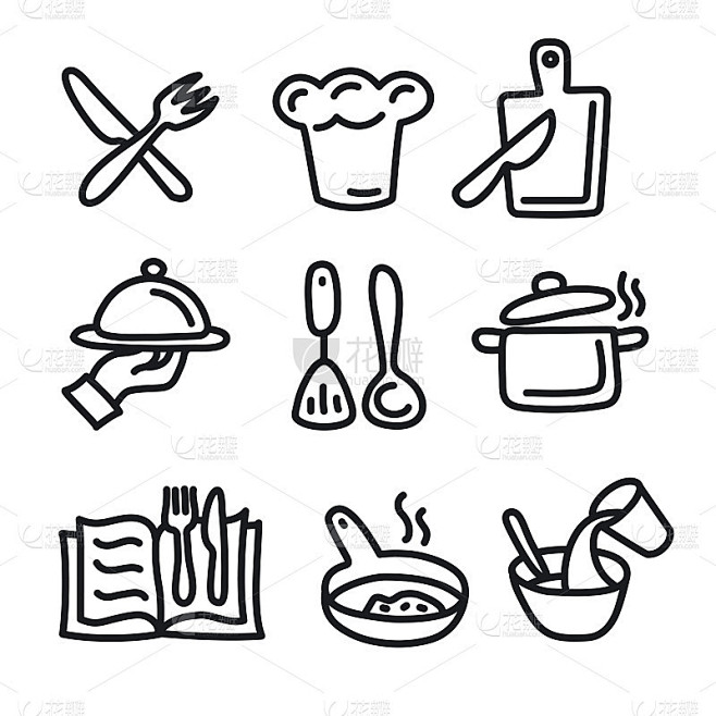 烹饪图标设置