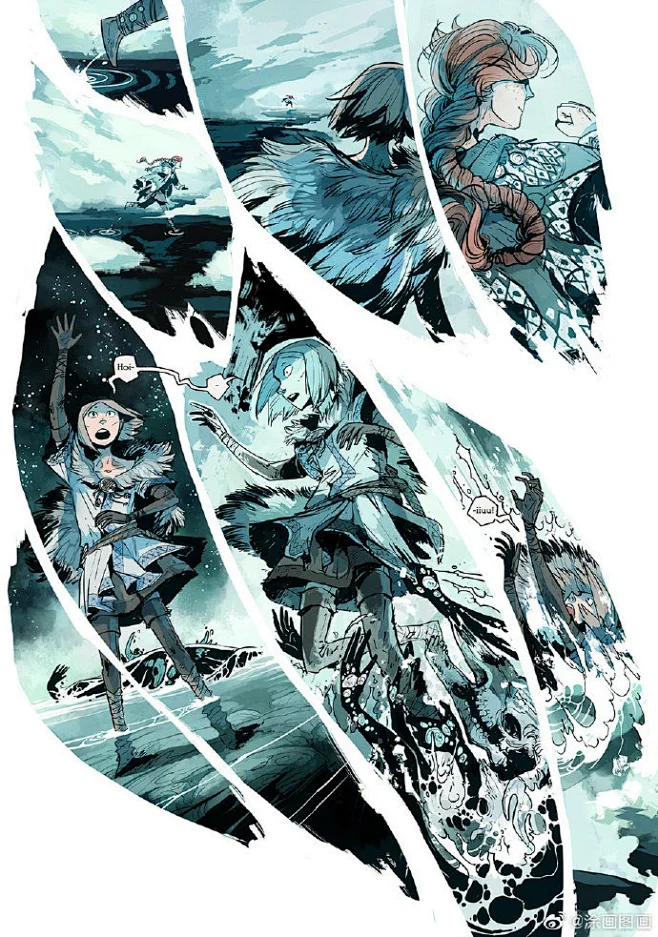 漫画家、插画师 Minna Sundberg -花瓣网