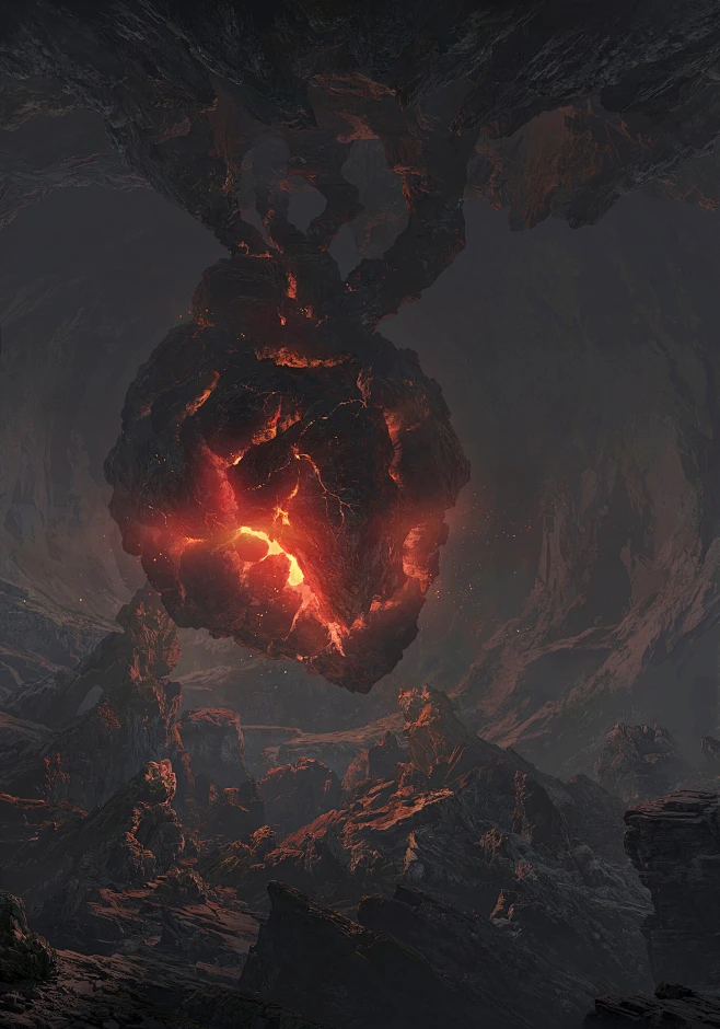 2015-2016 工作图working diagram -Matte painting-花瓣网