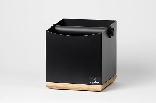 Knock box "Black Bean" : Ergonomic, minimalistic knock box for coffee ...