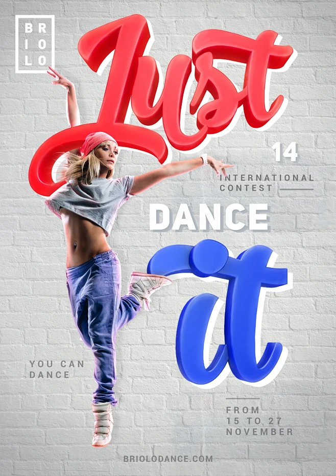 Just dance it | Advertising posters : «Just dance it» – dance ...
