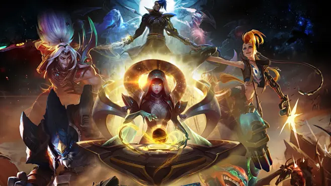 @图维画社 《LOL英雄联盟》-全英雄全皮肤官方原画设定合集4000P -花瓣网