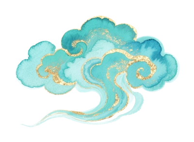 【米图网-52mitu.com】鎏金祥云 中式 奢华 品质 云纹鎏金祥云-花瓣网