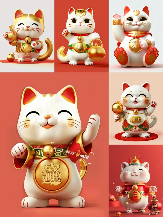 招财猫ip - 小红书搜索-花瓣网