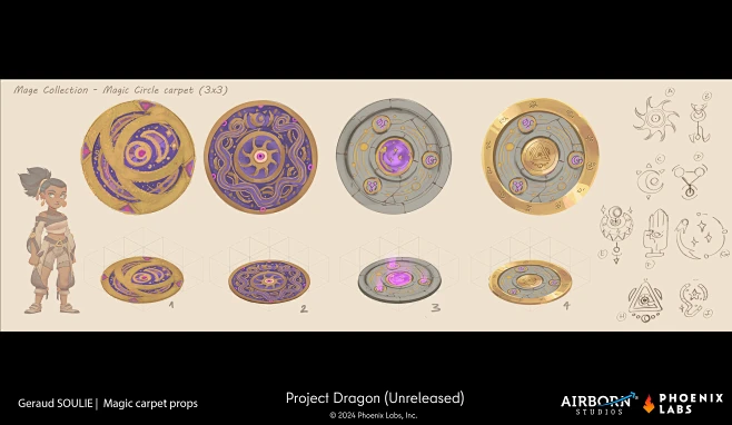 {游戏系列}美国Project Dragon(UI,角色，场景)-花瓣网