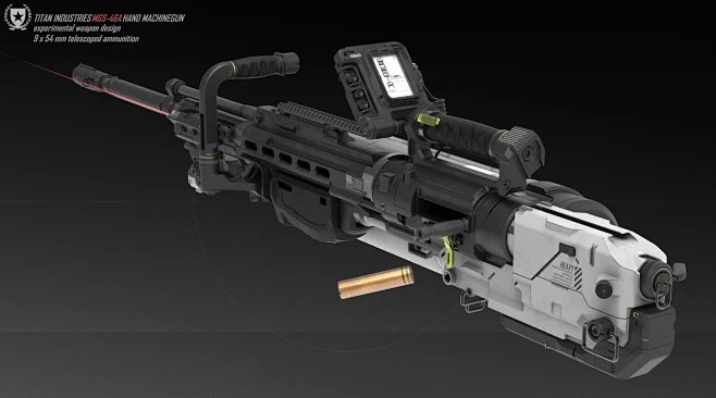 MGS-46a Machine gun-花瓣网