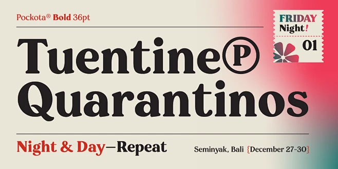 Pockota Font | Fontspring : Pockota, font by Nasir Udin. Pockota can be purchased as a desktop ...