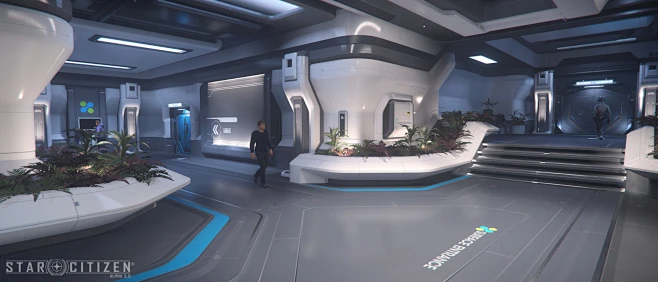 Star Citizen - High Tech Surface Entrance, Luan Vetoreti : The farthest ...