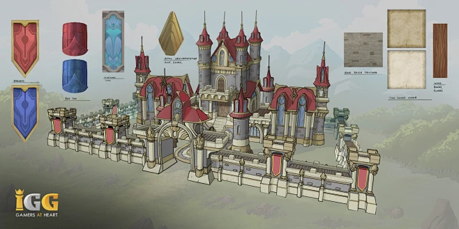 Old Castle Concept-花瓣网