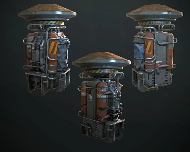 Hard Surface Machine Study 01, Tyler Smith : Hard Surface Machine Study 01 by Tyler Smith on ...