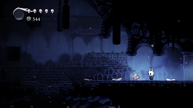 Item screenshot of Hollow Knight video game interface.-花瓣网